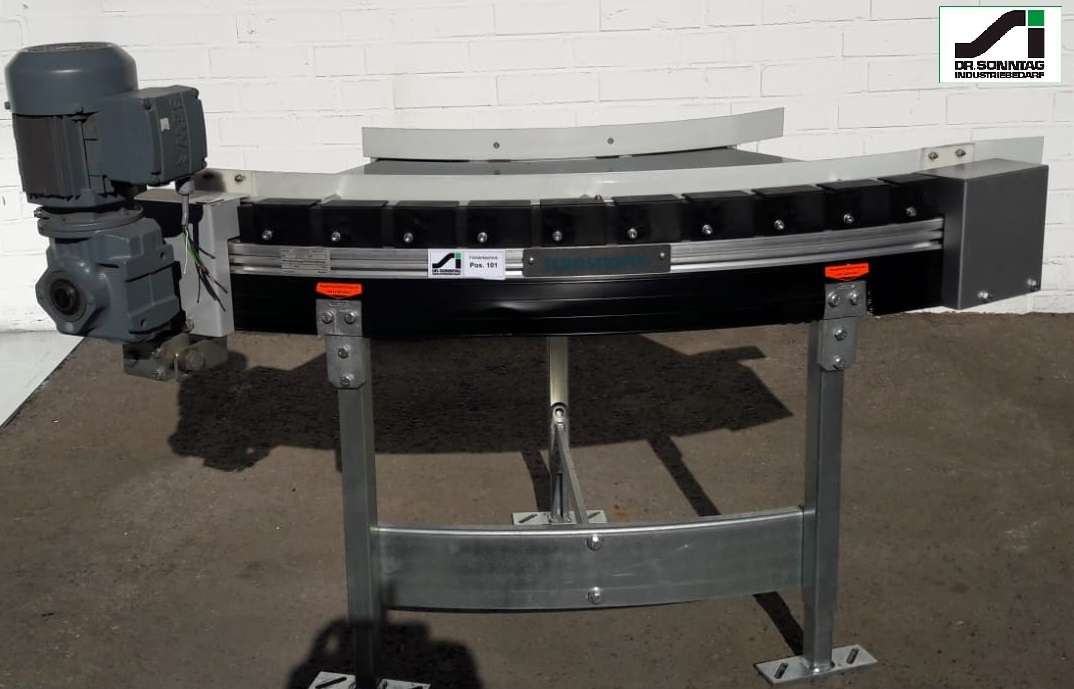 Transnorm curved belt conveyor 60° right bend 500 IR600 | Belt curves ...