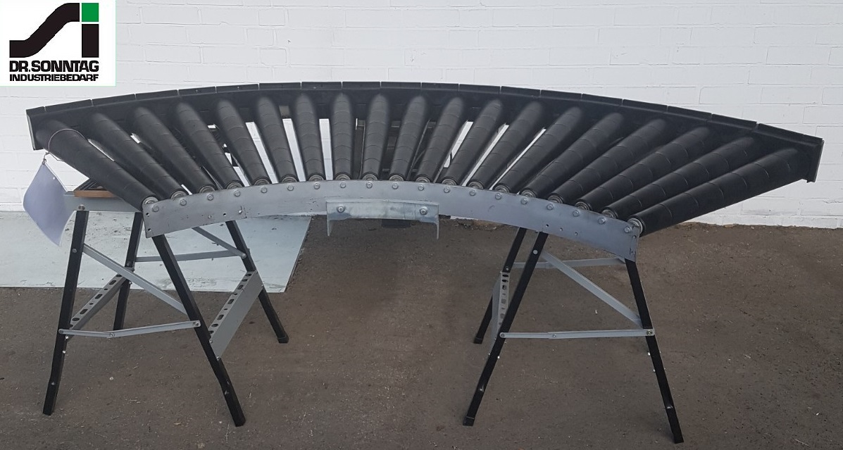 Transnorm curved roller conveyor 90° driven roller curve 770-700 IR800 ...